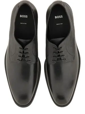 BOSS Leather Derby Loafer