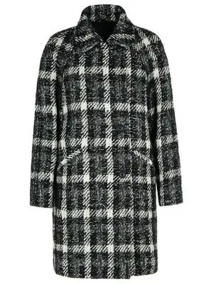 FAY Fay Black Cotton Blend Coat Women