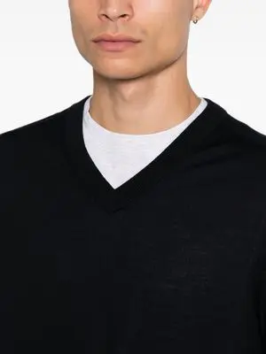 Paul Smith Wool V-necked Sweater