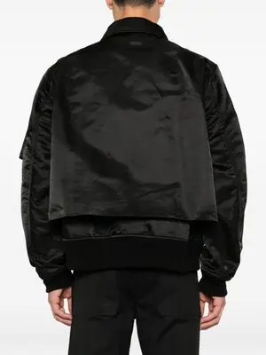 Sacai Cotton And Nylon Blouson Jacket