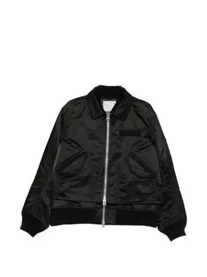 Sacai Cotton And Nylon Blouson Jacket - Multicolor
