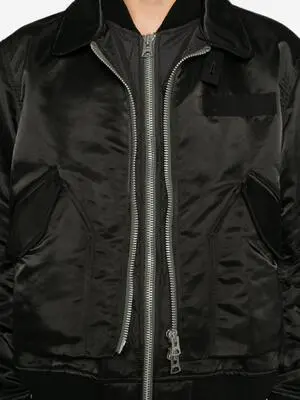 Sacai Cotton And Nylon Blouson Jacket - Multicolor