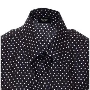 Fendi Printed Shirt - Black