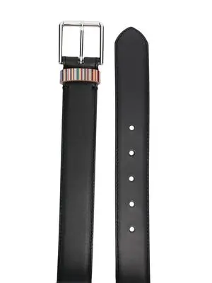 Paul Smith Signature Stripe Leather Belt