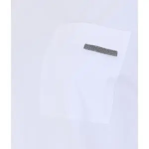 Brunello Cucinelli T-shirt With Shiny Tab