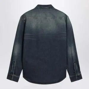 Gucci Denim Shirt With Washed Effect