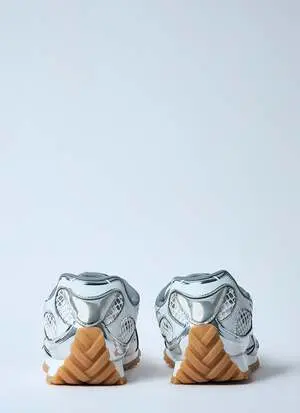 Bottega Veneta Orbit Sneakers - Silver