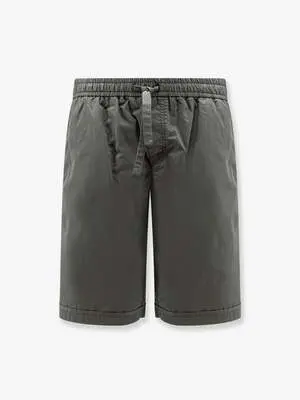 Dolce & Gabbana Cotton Shorts With Logo Detail - Multicolor