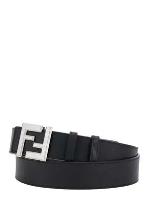 Fendi Reversible Leather Belt
