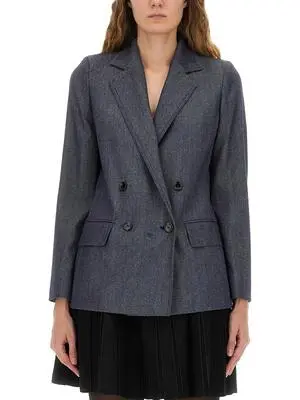 Max Mara Wool Jacket - Blue