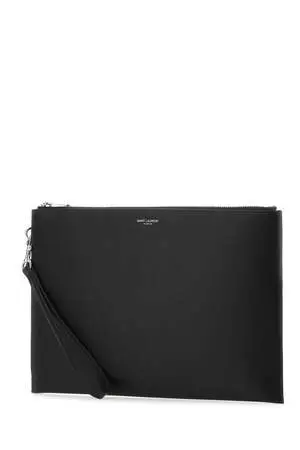 Saint Laurent Leather Pouch