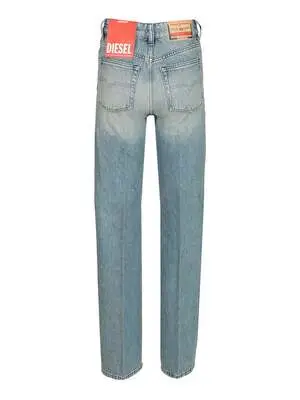 DIESEL® Regular Fit Cotton Denim Jeans