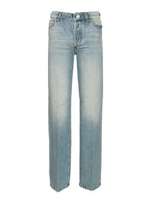 DIESEL® Regular Fit Cotton Denim Jeans - Blue
