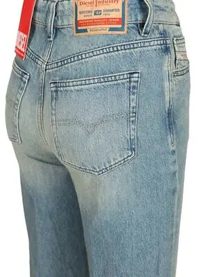 DIESEL® Regular Fit Cotton Denim Jeans
