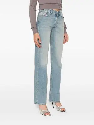 DIESEL® Regular Fit Cotton Denim Jeans