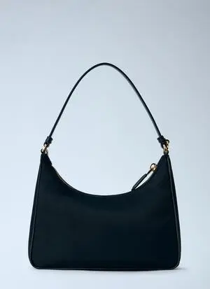 Prada Re-edition 2005 Re-nylon And Saffiano Mini Bag - Black