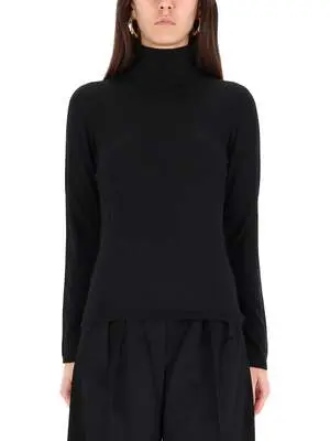 Max Mara Turtleneck Sweater Meana - Black