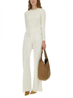 Max Mara Logo Jersey - Cream