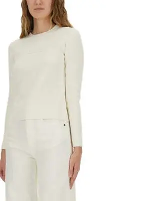 Max Mara Logo Jersey - Cream