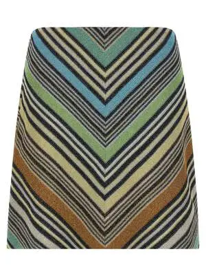 Missoni Geometric Pattern Skirt - Multicolor
