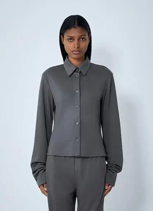 RIER Mini Polar Shirt - Gray