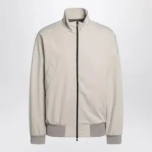 Fear Of God Bomber Jacket With Zip In Nylon Blend - Gray