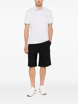 Brunello Cucinelli Logo Cotton Polo Shirt