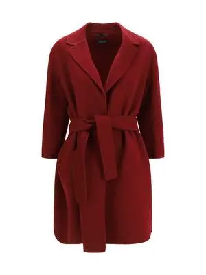 Max Mara Arona Virgin Wool Coat - Multicolor