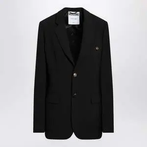 Moschino Single-breasted Jacket - Black