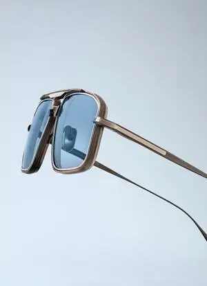 JACQUES MARIE MAGE Earl Sunglasses - Silver