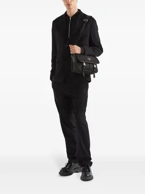 Prada Re-nylon And Saffiano Shoulder Bag