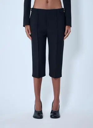 Chloé Cropped Tailored Pants - Black