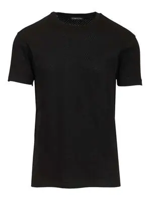 TOM FORD Perforated Ribbed T-shirt