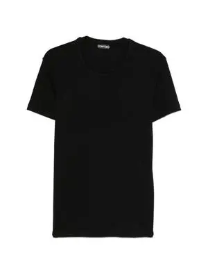 TOM FORD Perforated Ribbed T-shirt