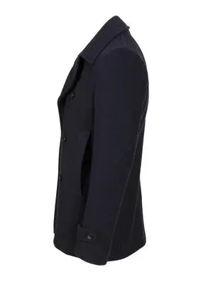 Tagliatore Double-breasted Monaco Jacket - Blue