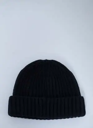 Prada Logo Motif Beanie Hat