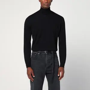 DRUMOHR Wool Turtleneck Sweater - Black