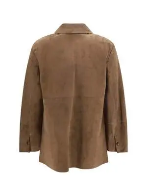 Max Mara S Gocce Suede Jacket