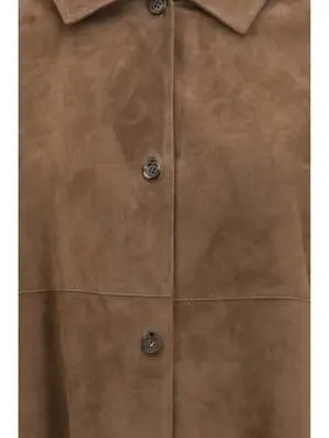 Max Mara S Gocce Suede Jacket