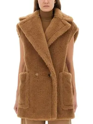 Max Mara Teddy Bear Vest Breda1234 - Cream