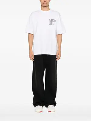 Off-White Motion Arrow Skate Cotton T-shirt