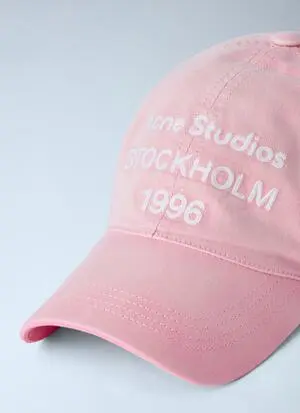 Acne Studios Washed Logo Cap