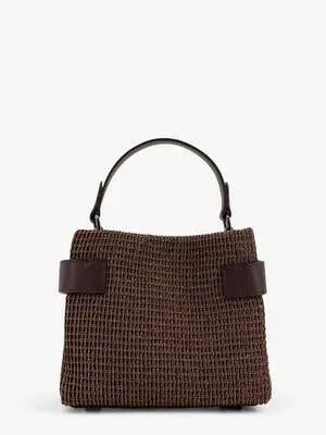 Brunello Cucinelli Essence Riding Leather Crossbody Bag - Multicolor