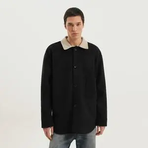 1989 STUDIO Shirt-jacket In Wool - Blue