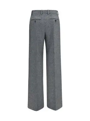 Dolce & Gabbana Prince Of Wales Tailored Pants - Gray