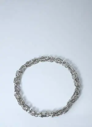 TOTEME Byzantine Link Statement Collar Necklace