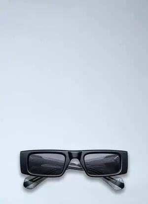 JACQUES MARIE MAGE Rimbaud Sunglasses - Black