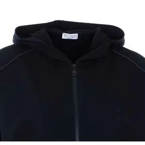Brunello Cucinelli Track Jacket With Shiny Trims