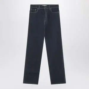 Miu Miu Blue Denim Pants - Multicolor