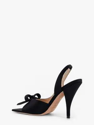 Dior Satin Bow Slingback Sandals - Multicolor